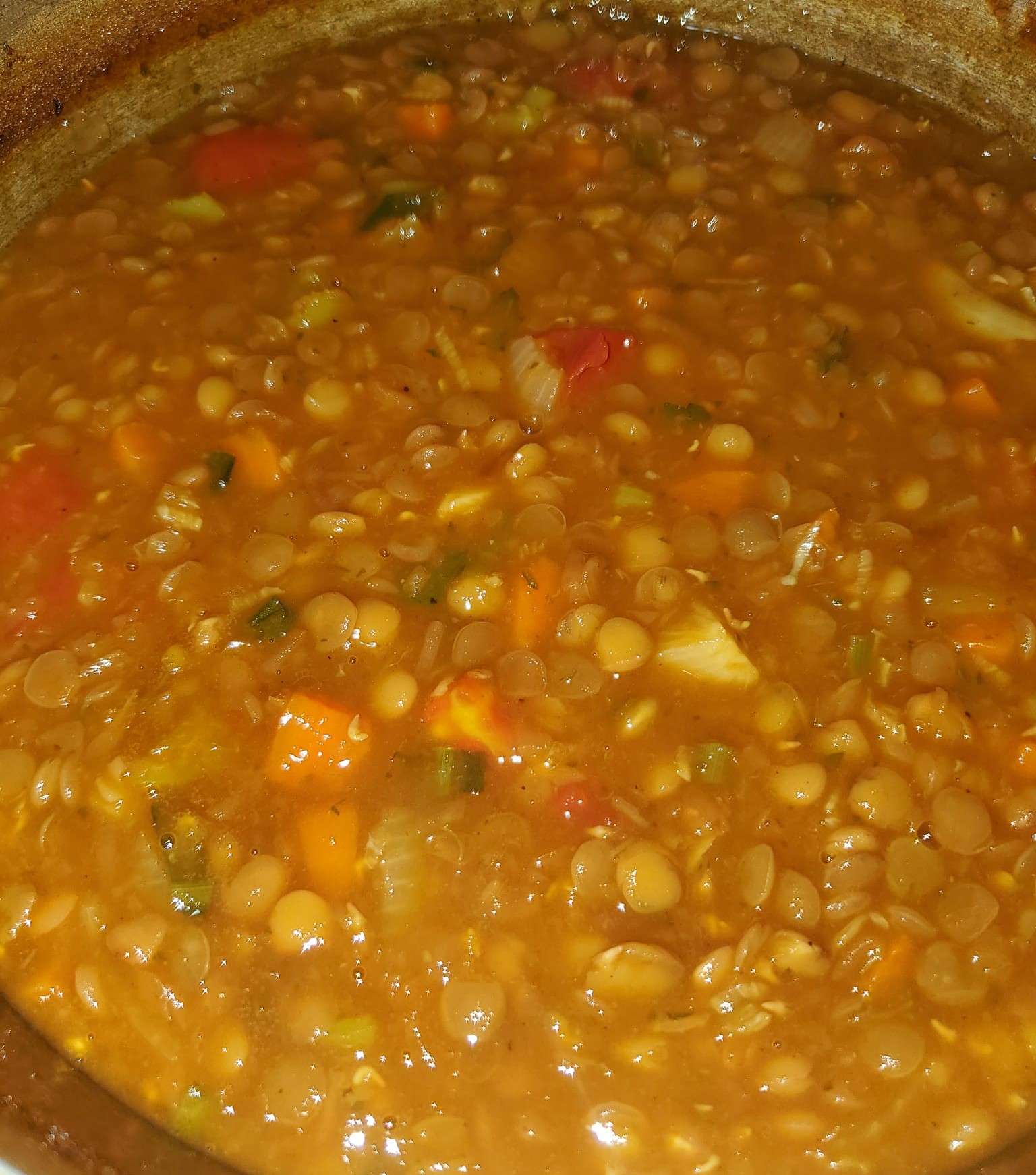 Trinidadian Stewed Lentils Recipe - Caribbean Soul Food