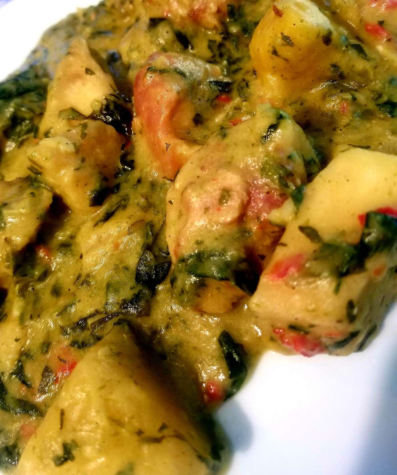 An Authentic Bread Fruit Oil Down Recipe - Caribbean Soul Food